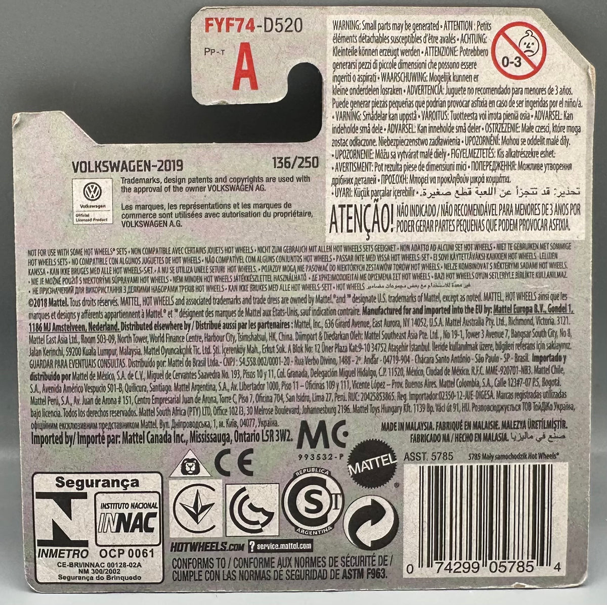 Hot Wheels VW Volkswagen Kool Kombi | HW Models Ltd