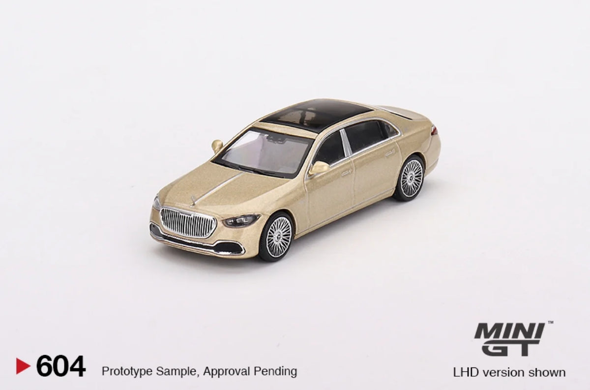 Mini GT 604 Mercedes Maybach S 680 Champagne Metallic | HW Models Ltd
