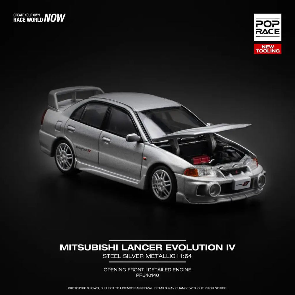 Pop Race 140 Mitsubishi Lancer Evolution IV | HW Models Ltd