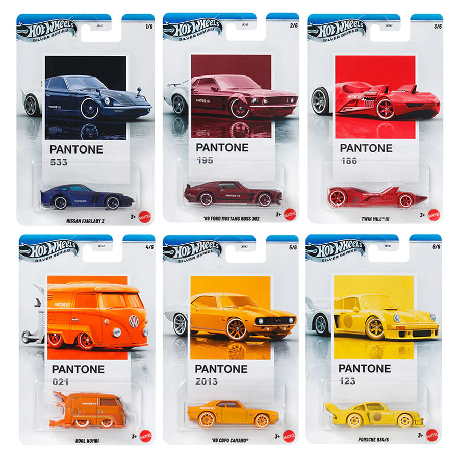 Hot Wheels Silver Series Pantone Sunset Race Mix 1 | HW Models Ltd