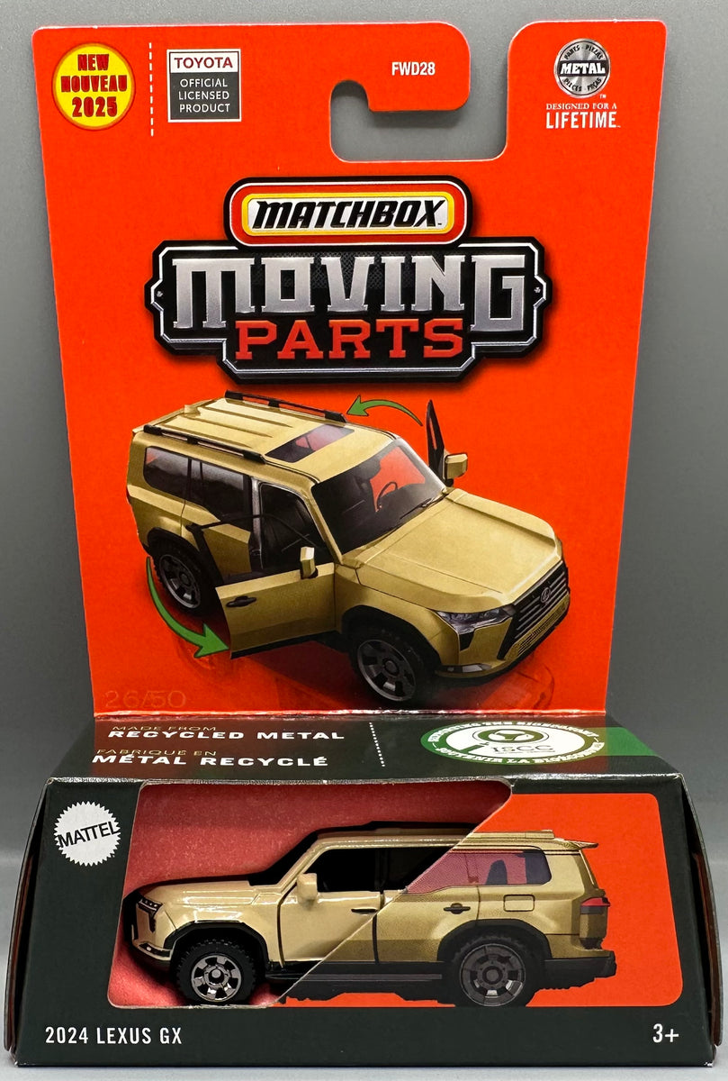 Matchbox Moving Parts 2024 Lexus GX | HW Models Ltd