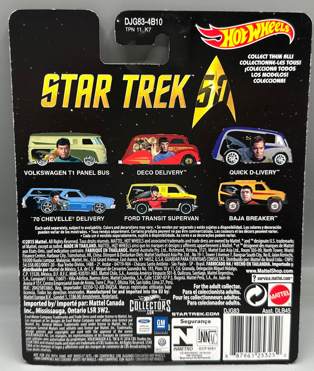 Hot Wheels Star Trek Quick D-Livery | HW Models Ltd