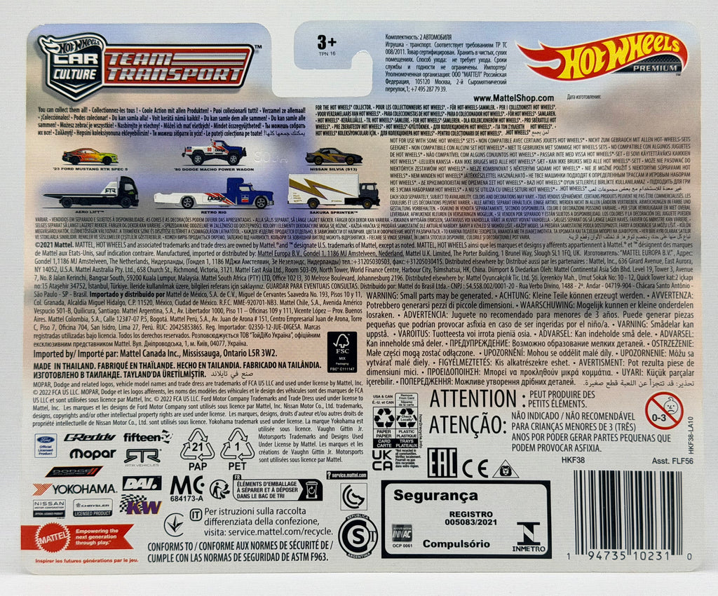 Hot Wheels Team Transport '80 Dodge Macho Power Wagon & Retro Rig | HW ...