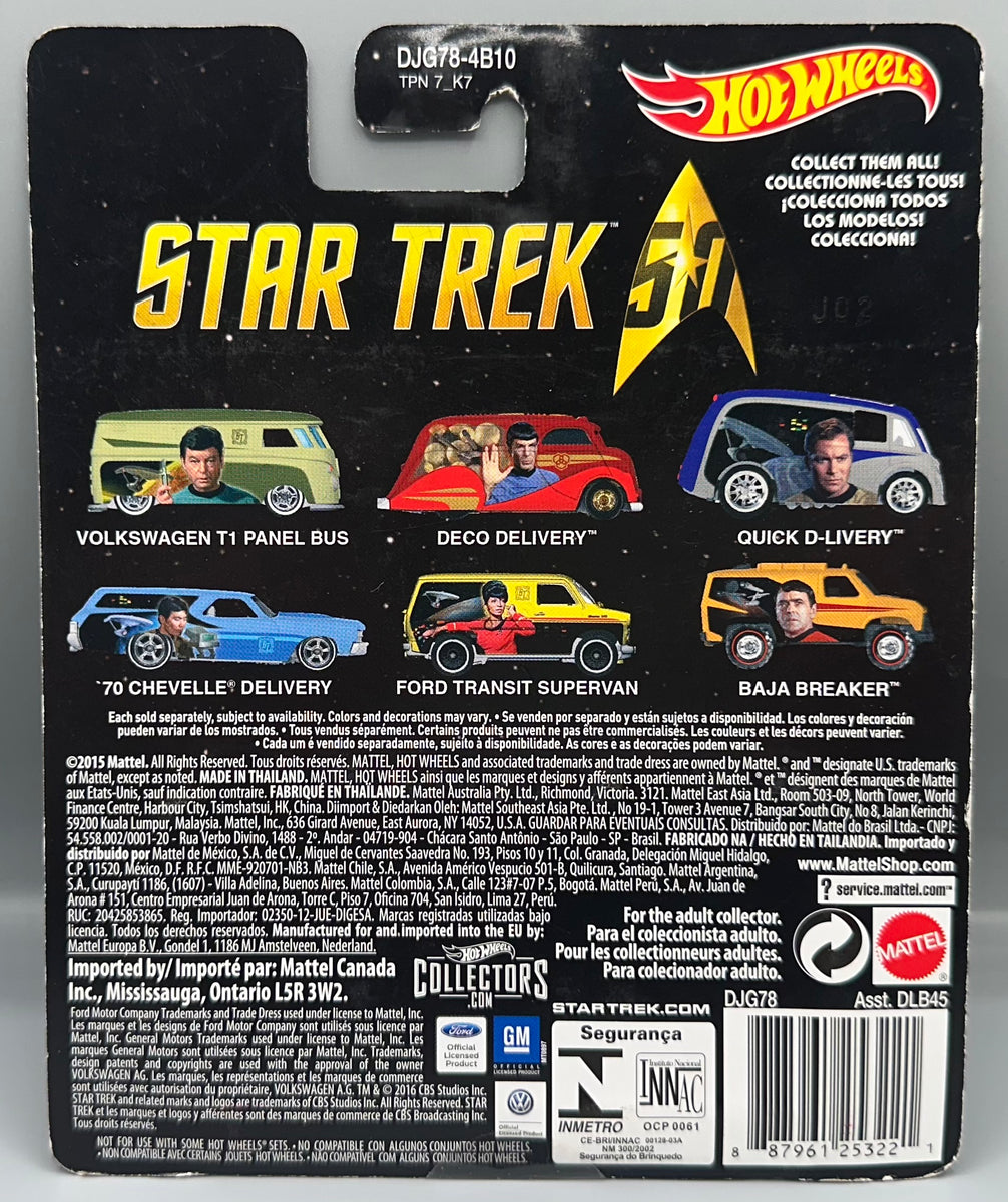 Hot Wheels Star Trek Ford Transit Supervan | HW Models Ltd