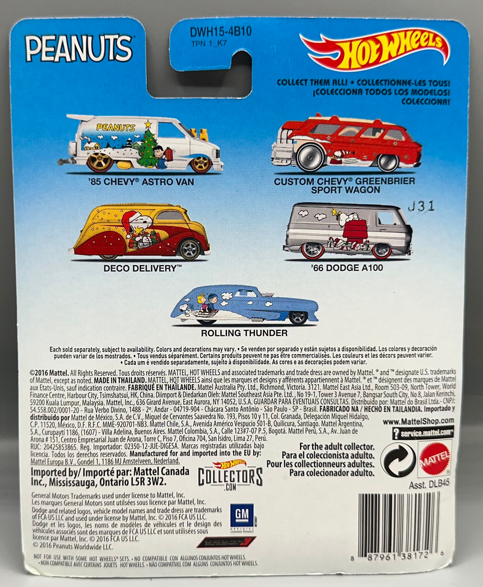 Hot Wheels Peanuts '85 Chevy Astro Van | HW Models Ltd