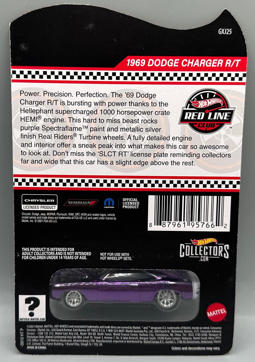 Hot Wheels RLC 1969 Dodge Chager R/T | HW Models Ltd
