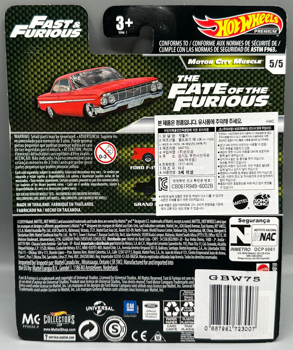 Hot Wheels Fast & Fuious Motor City Muscle '61 Impala | HW Models Ltd