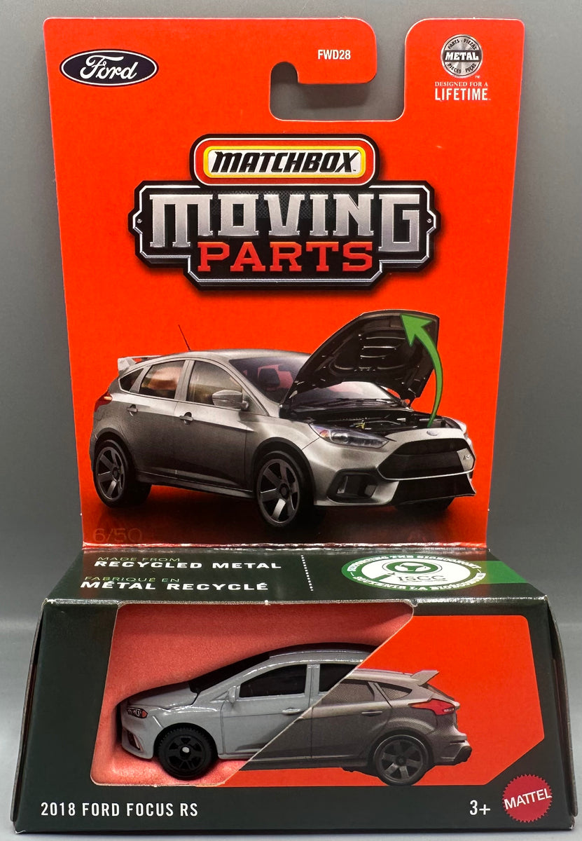 Matchbox Moving Parts 2018 Ford Focus RS | HW Models Ltd