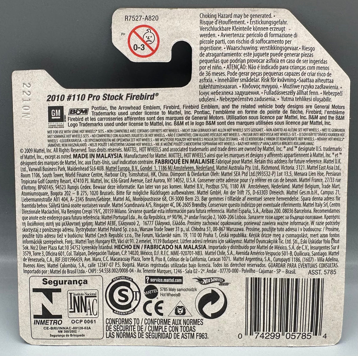 Hot Wheels Pro Stock Firebird | HW Models Ltd