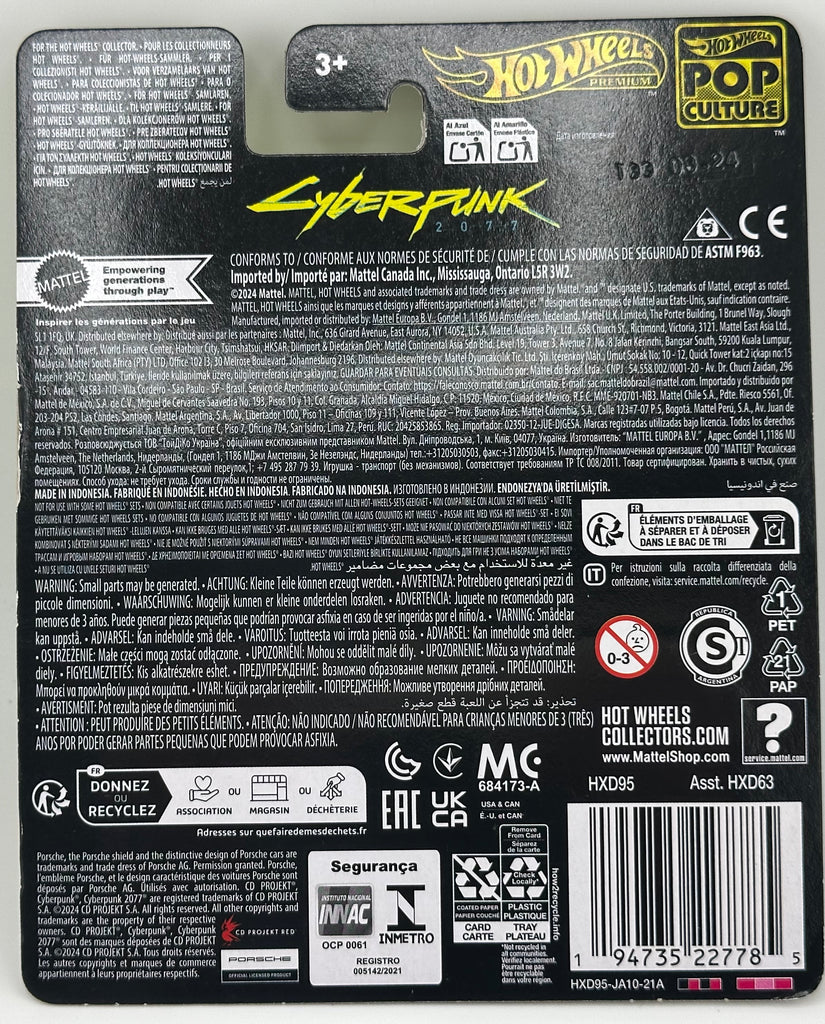 Hot Wheels Cyberpunk Porsche 911 Turbo (930) | HW Models Ltd