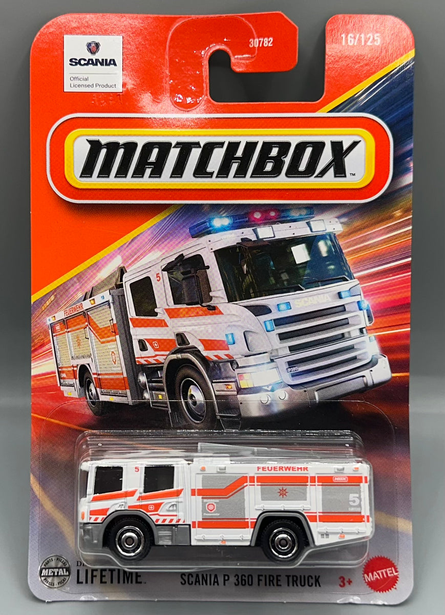 Matchbox Scania P 360 Fire Truck | HW Models Ltd