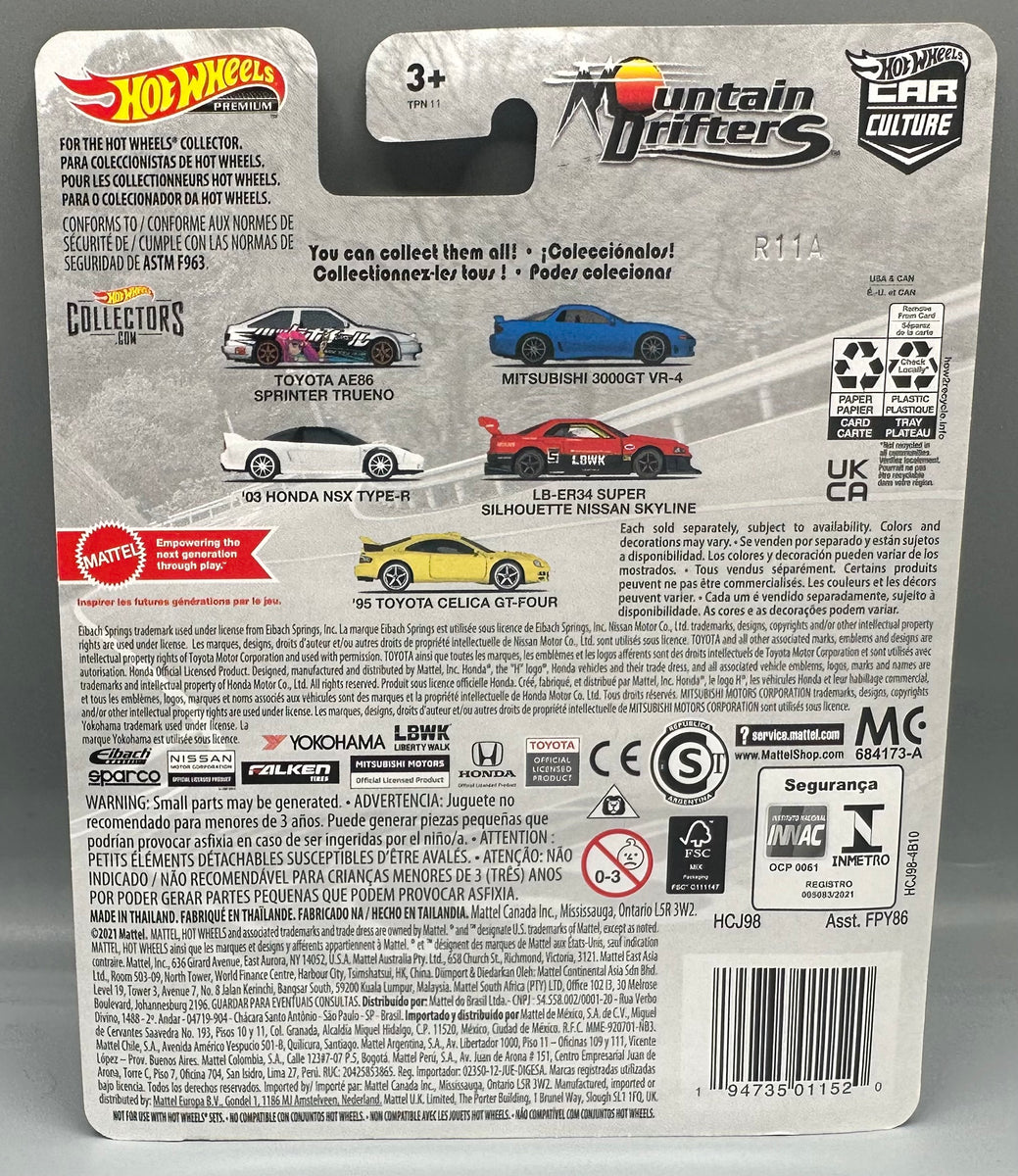 Hot Wheels Mountain Drifters Mitsubishi 3000GT VR-4 | HW Models Ltd