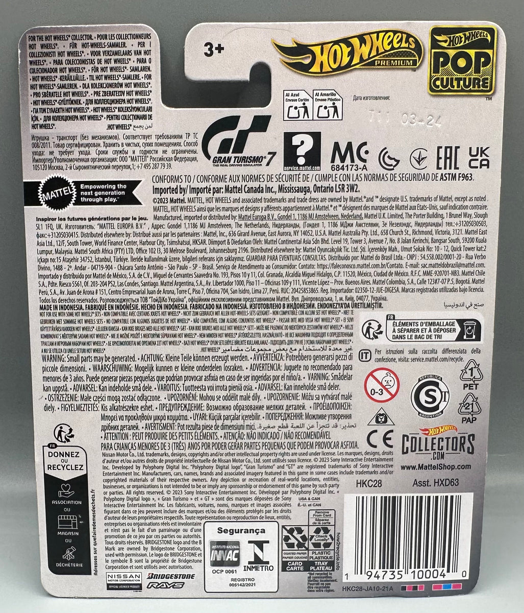 Hot Wheels Gran Turismo Nissan Skyline GT-R (BNR34) | HW Models Ltd