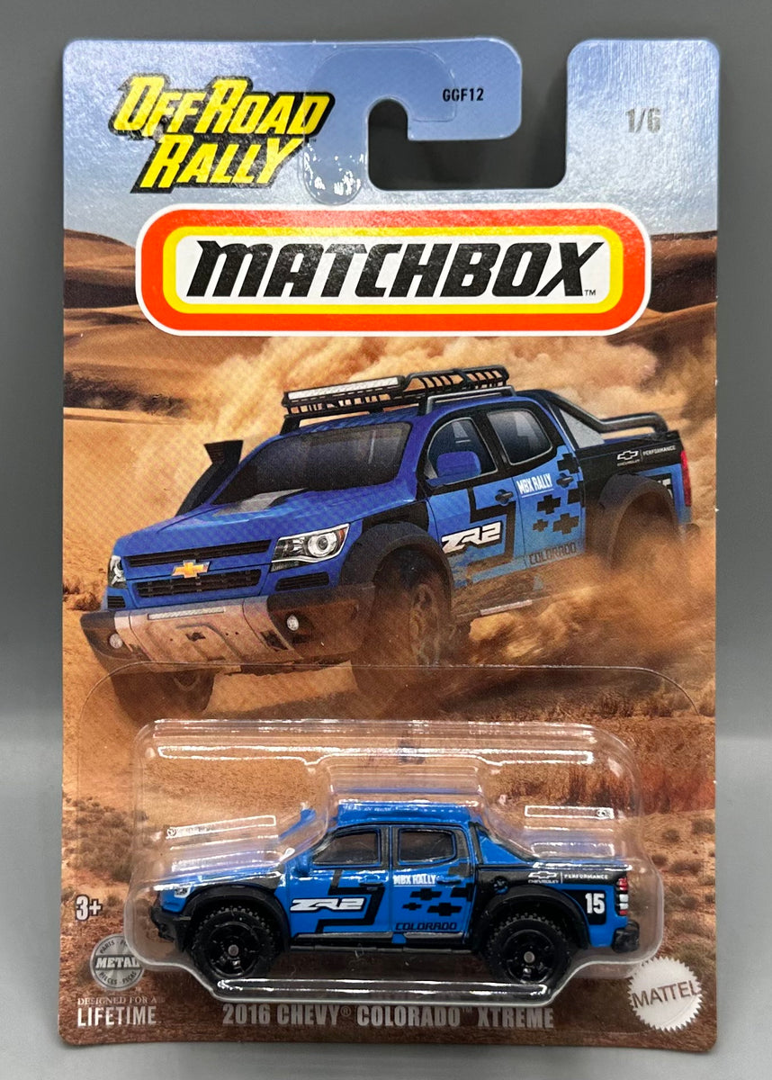 Matchbox Off Road Rally 2016 Chevy Colorado Xtreme | HW Models Ltd
