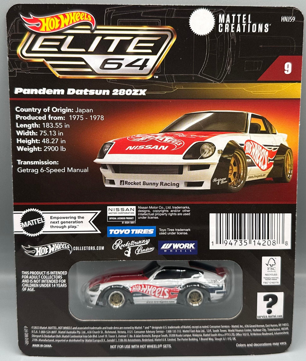 Hot Wheels Elite 64 Pandem Datsun 240Z | HW Models Ltd