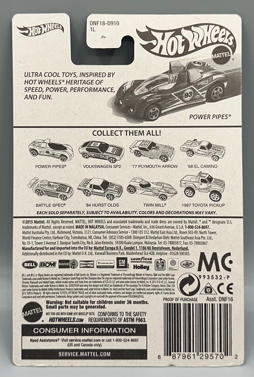 Hot Wheels Target Exclusive Power Pipes | HW Models Ltd