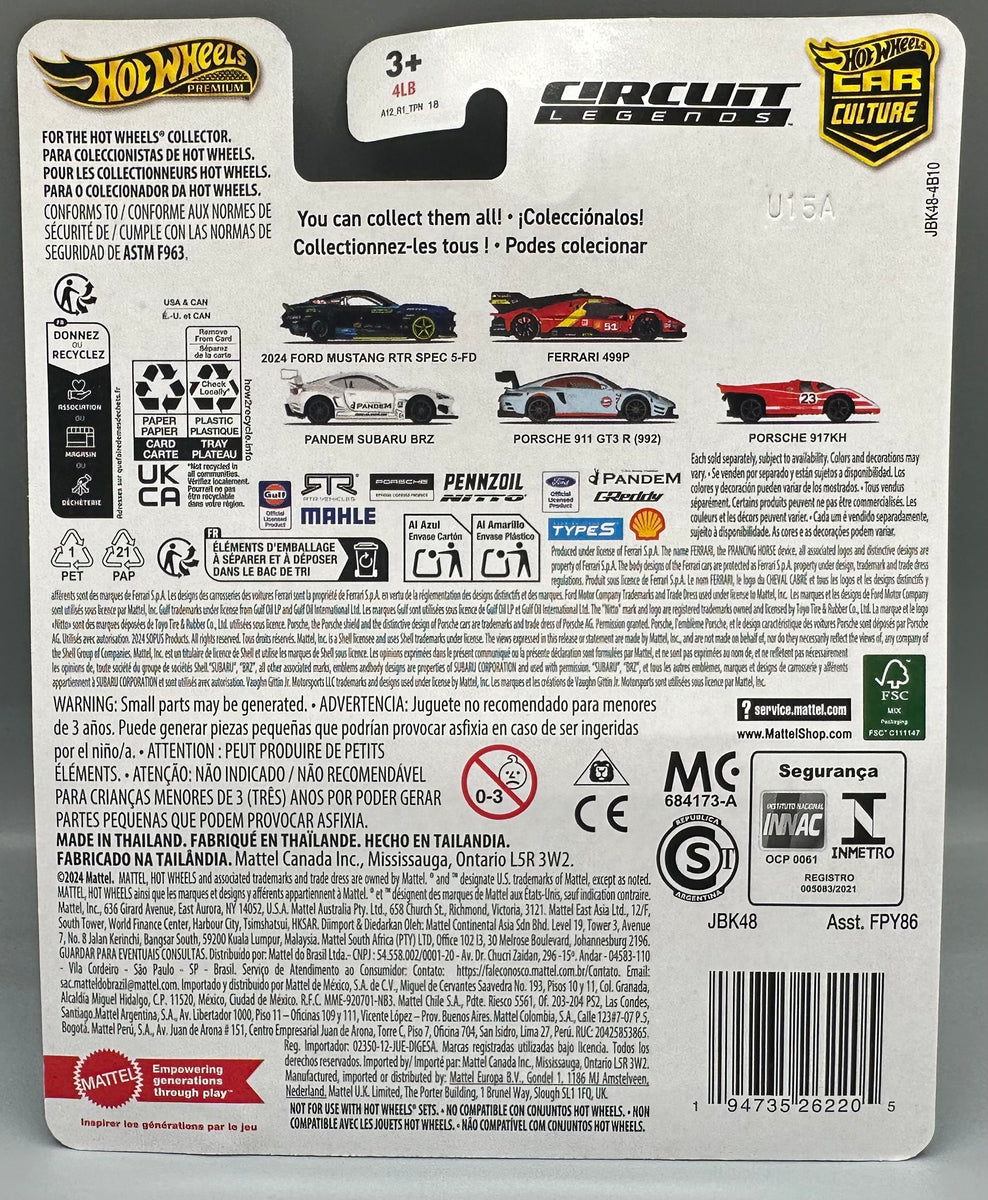 Hot Wheels Circuit Legends 2024 Mustang RTR Spec 5 FD | HW Models Ltd