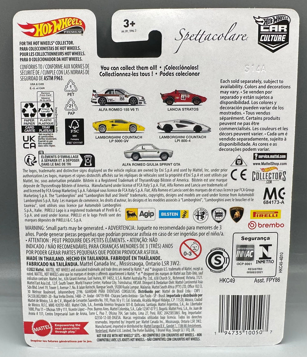 Hot Wheels Spettacolore Lancia Stratos | HW Models Ltd