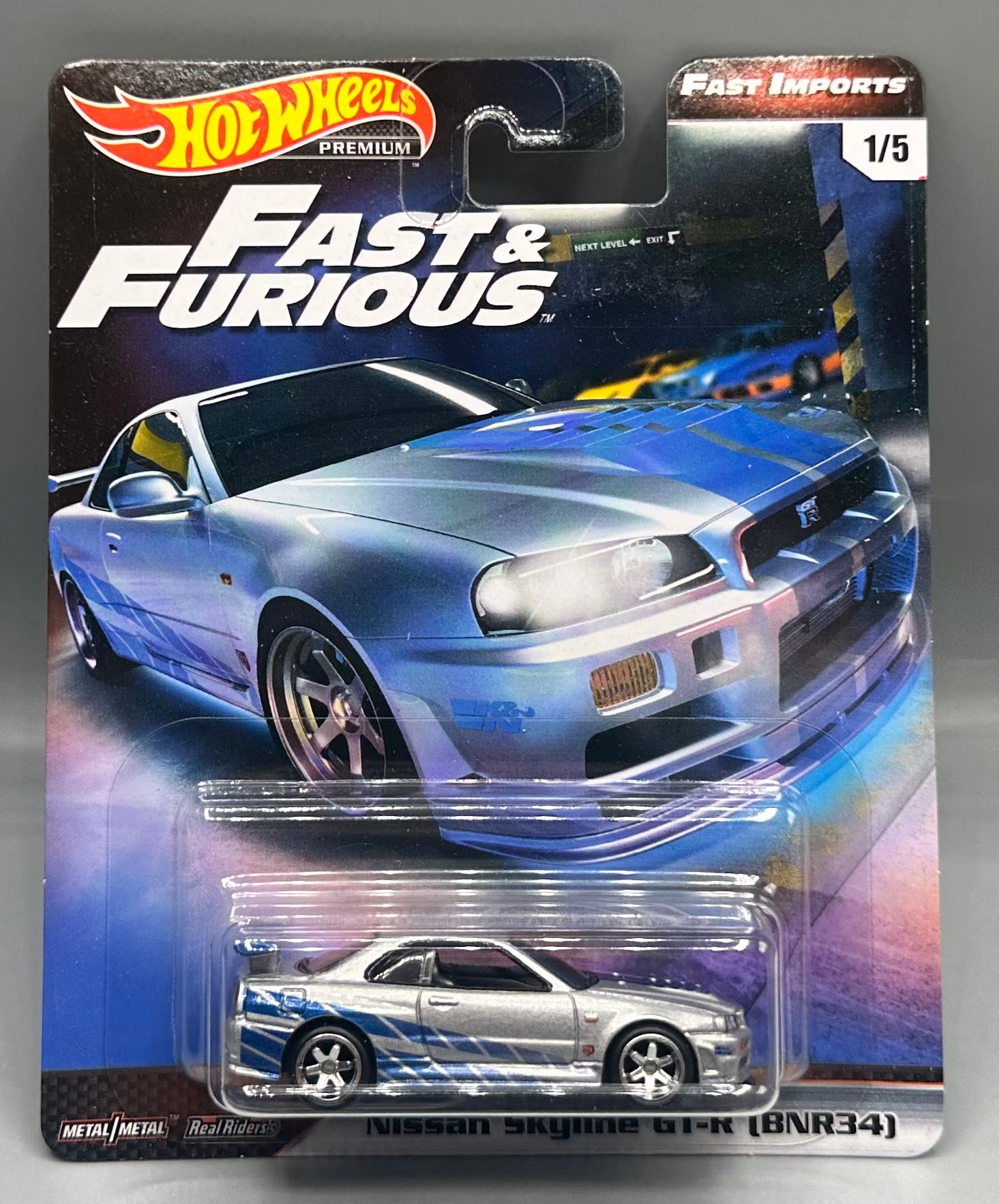 Hot Wheels Fast & Furious Fast Imports Nissan Skyline GT-R (BNR34) | HW ...