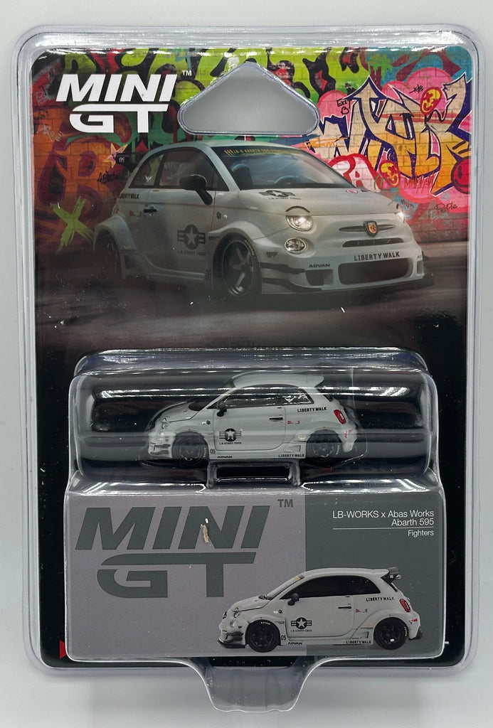 Mini GT 1064 LB Works x Abas Works Abarth 595 Fighters | HW Models Ltd