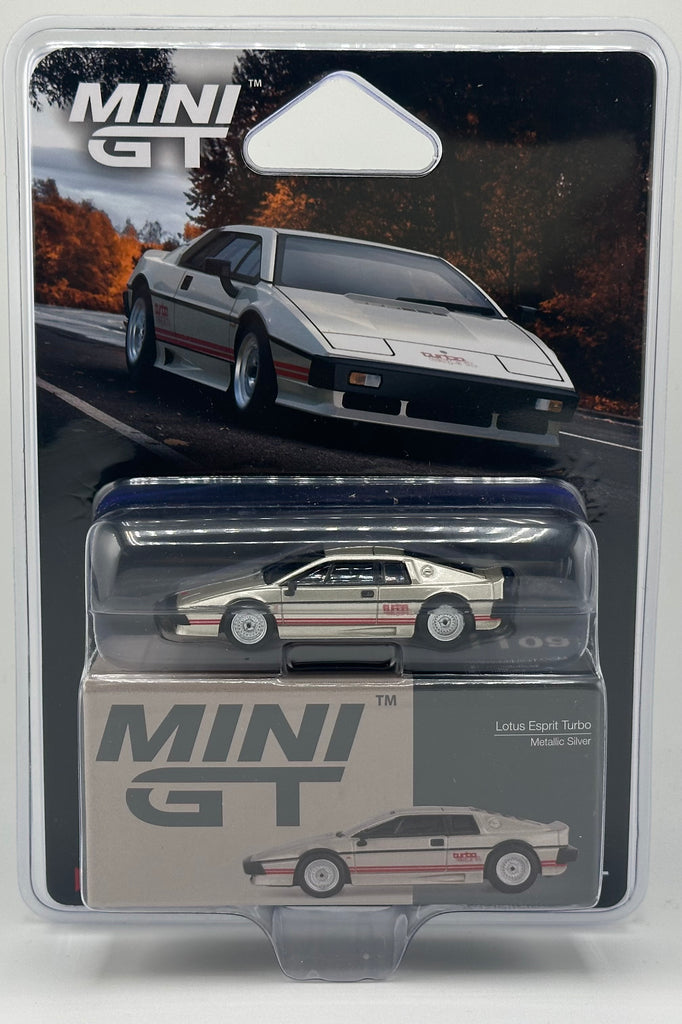 Mini GT 1109 Lotus Esprit Turbo Metallic Silver | HW Models Ltd