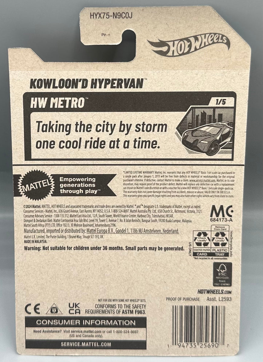 Hot Wheels Kowloon'd Hypervan | HW Models Ltd