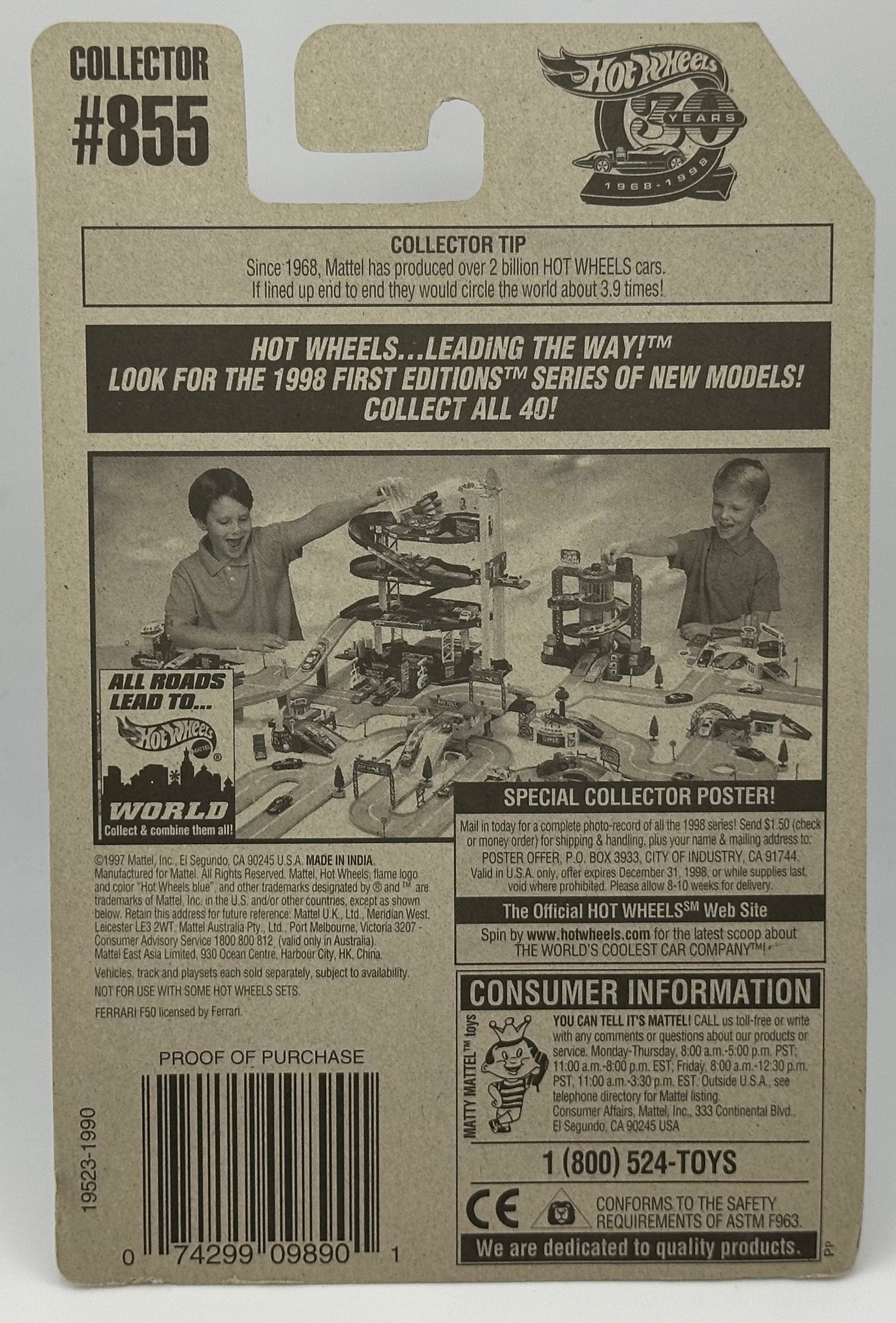 Hot Wheels Ferrari F50 | HW Models Ltd