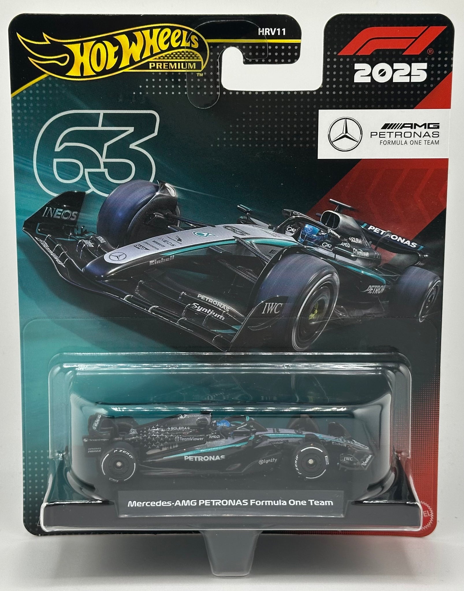 Hot Wheels 2025 Formula 1 Mercedes AMG Petronas Formula One Team | HW ...