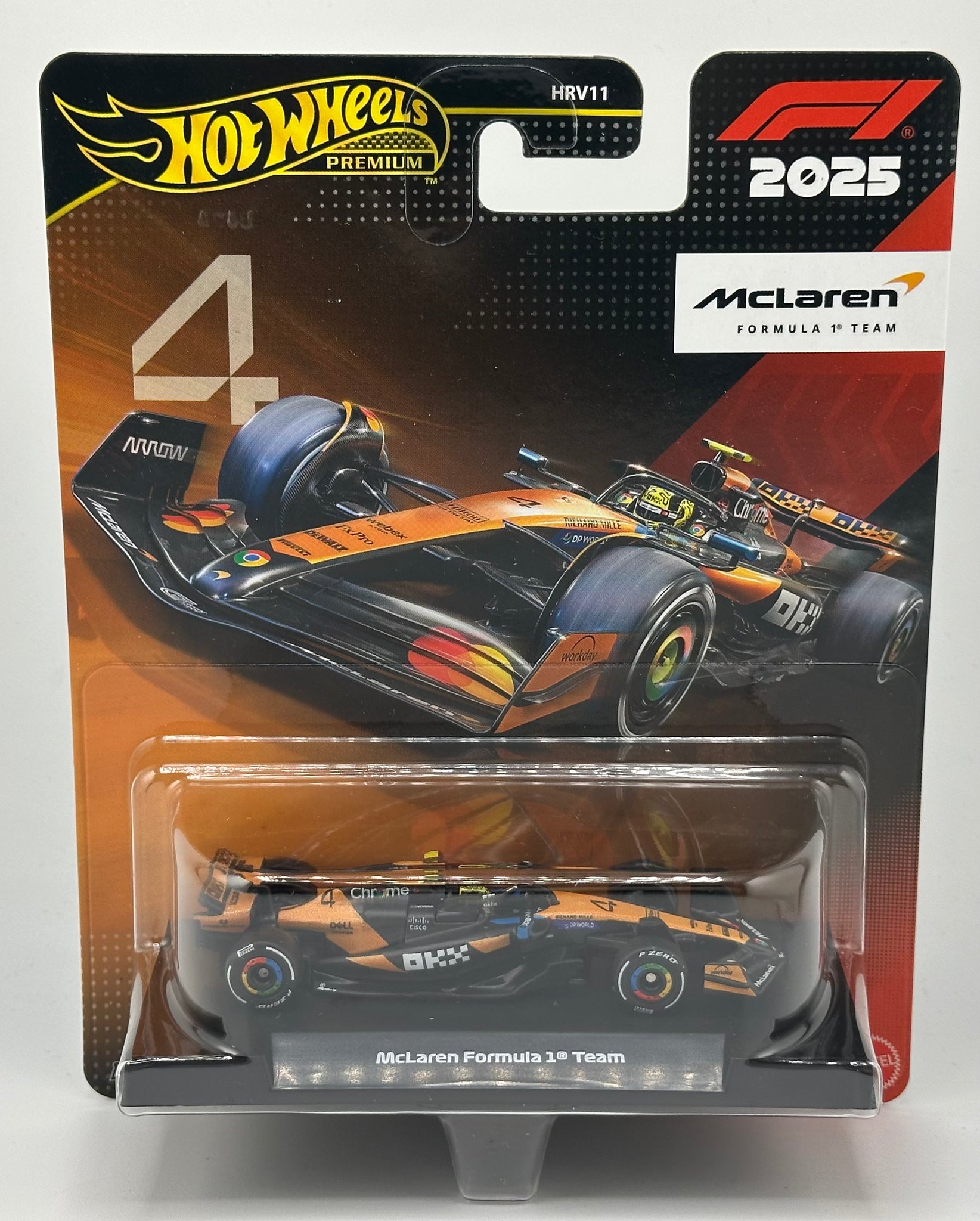 Hot Wheels 2025 Formula 1 Mclaren Formula 1 team | HW Models Ltd