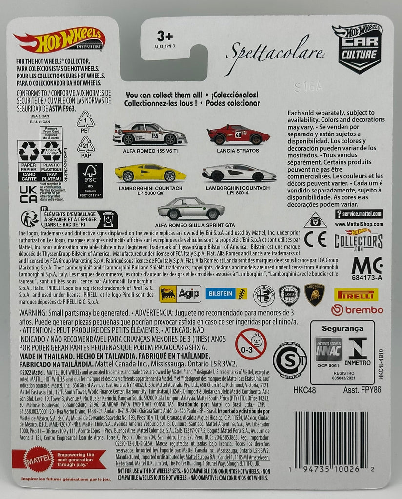 Hot Wheels Spettacolare Alfa Romeo 155 V6 Ti | HW Models Ltd