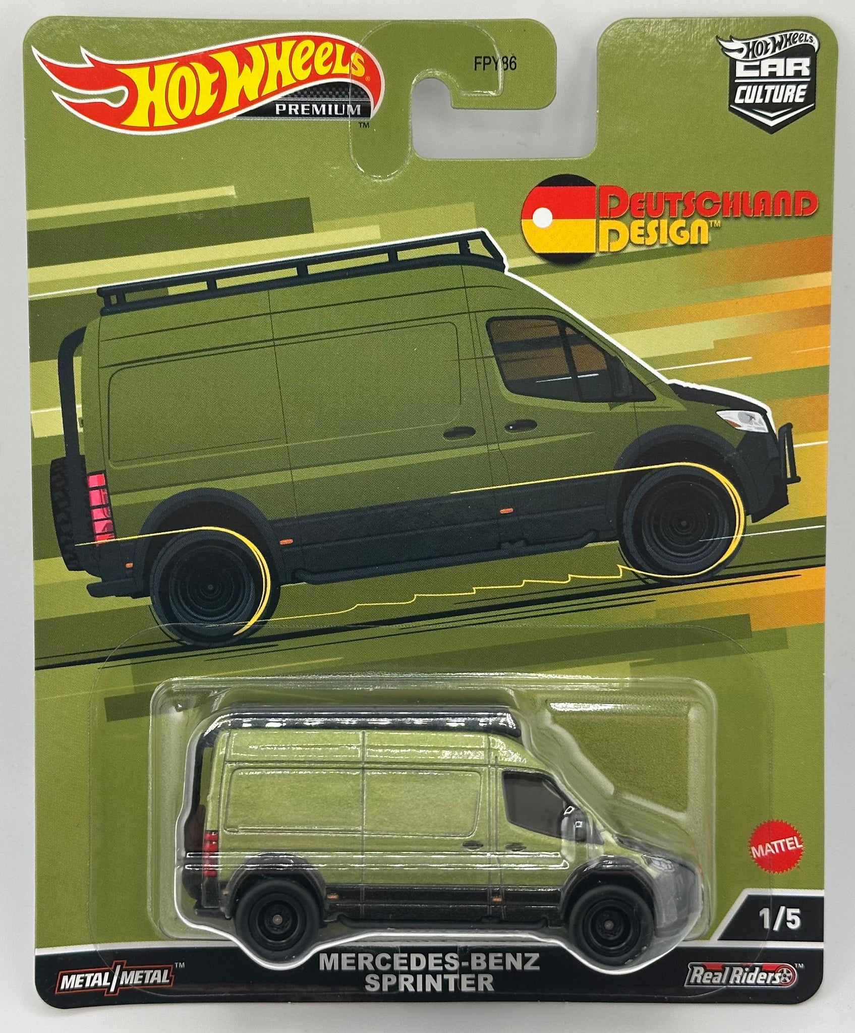 Hot Wheels Deutschland Design Mercedes Benz Sprinter | HW Models Ltd