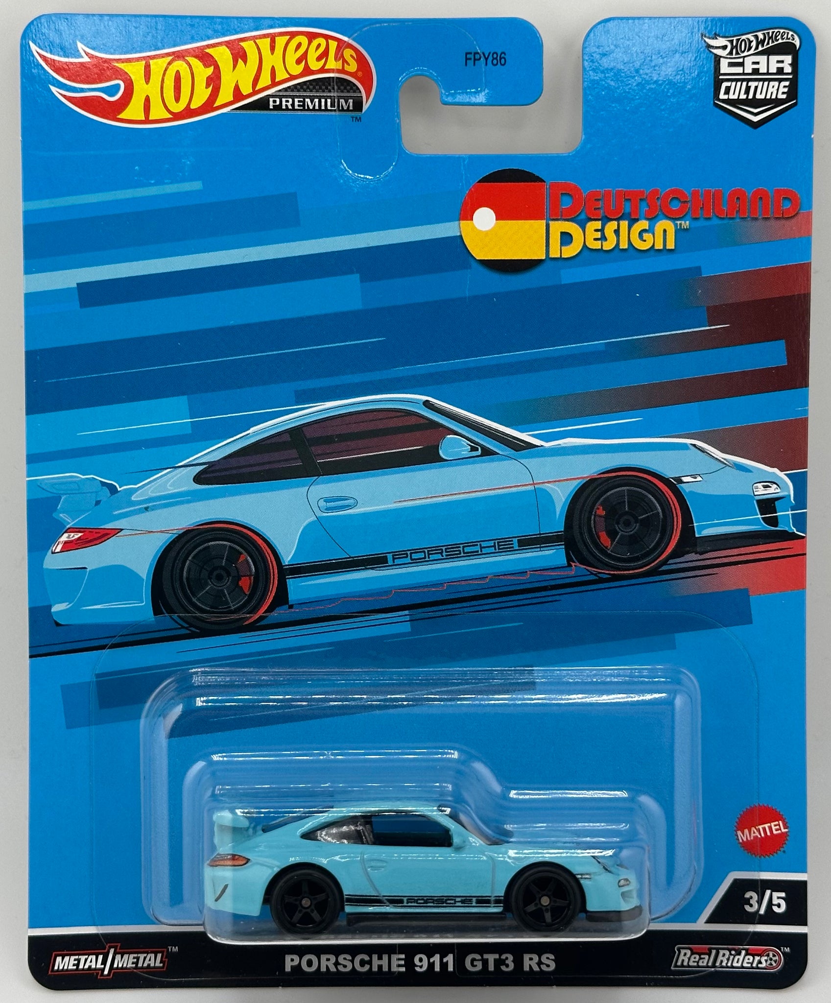 Hot Wheels Deutschland Design Porsche 911 GT3 RS | HW Models Ltd