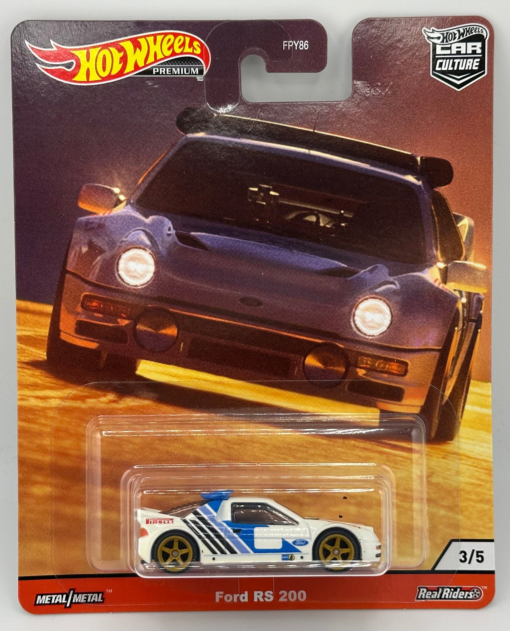 Hot Wheels Desert Rally Ford RS 200 | HW Models Ltd