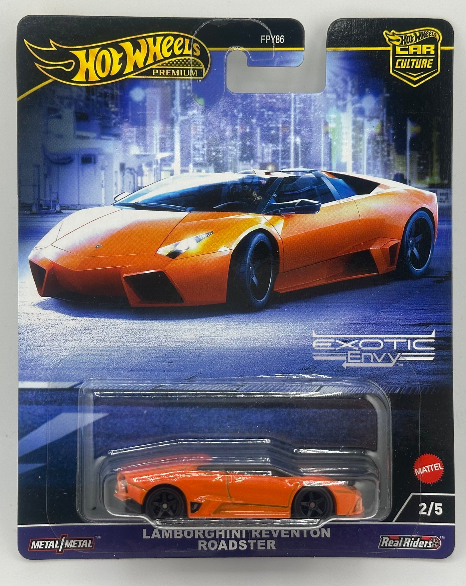 Hot Wheels Exotic Envy Lamborghini Reventon Roadster | HW Models Ltd
