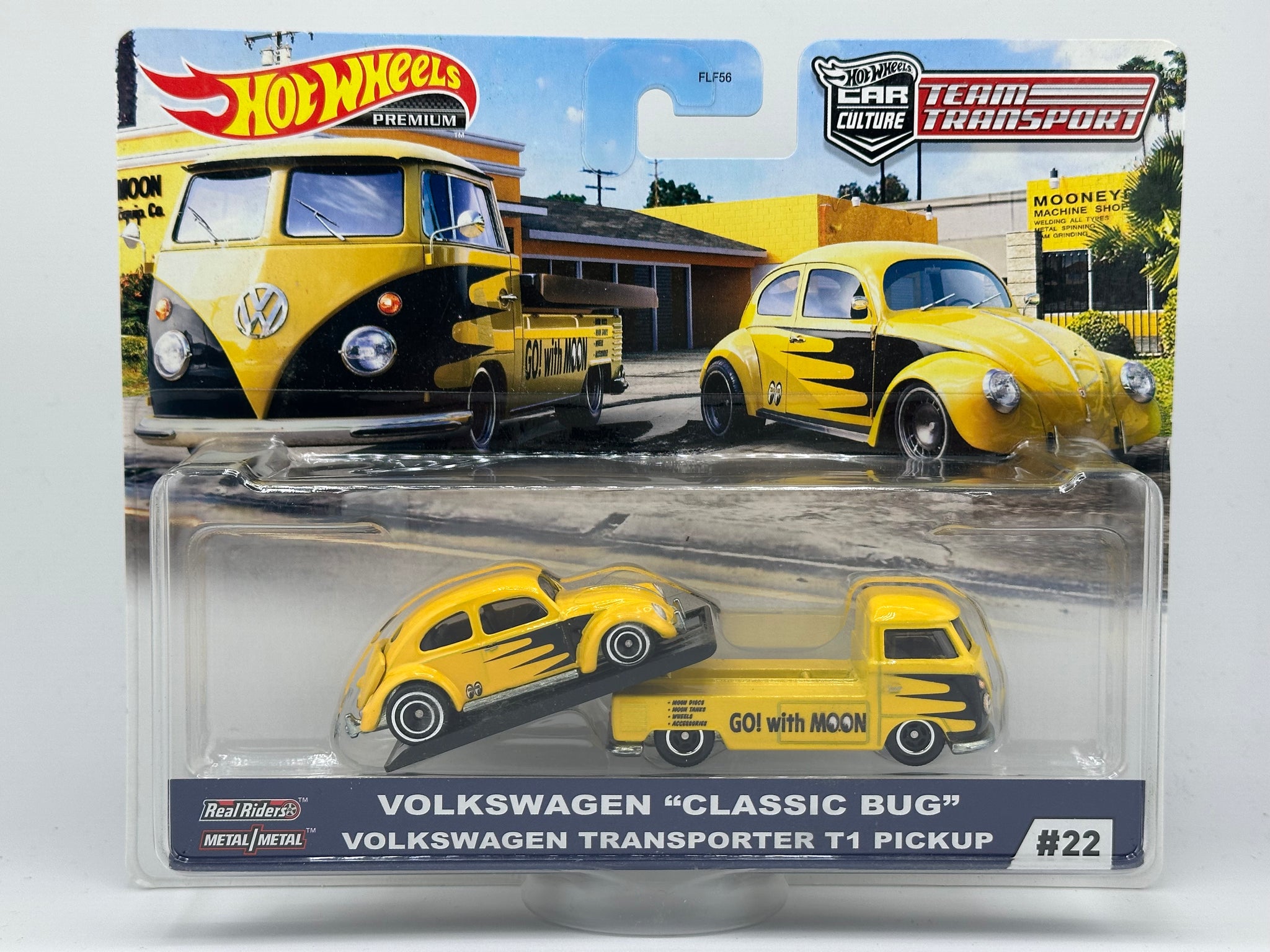 Hot Wheels Team Transport VW Volkswagen "Classic Bug" & Volkswagen Tra ...