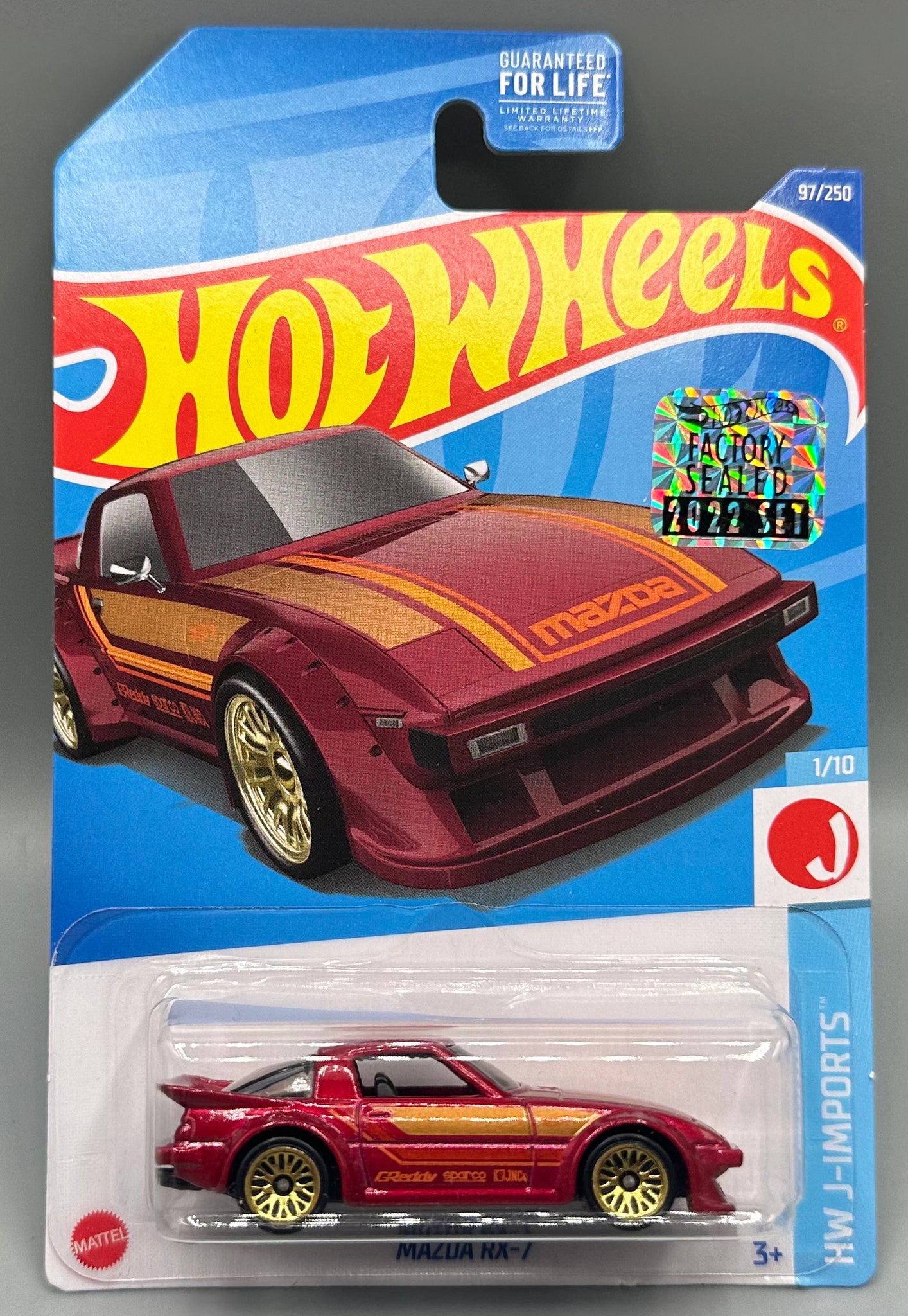Hot Wheels Mazda RX-7 Factory Sealed | HW Models Ltd