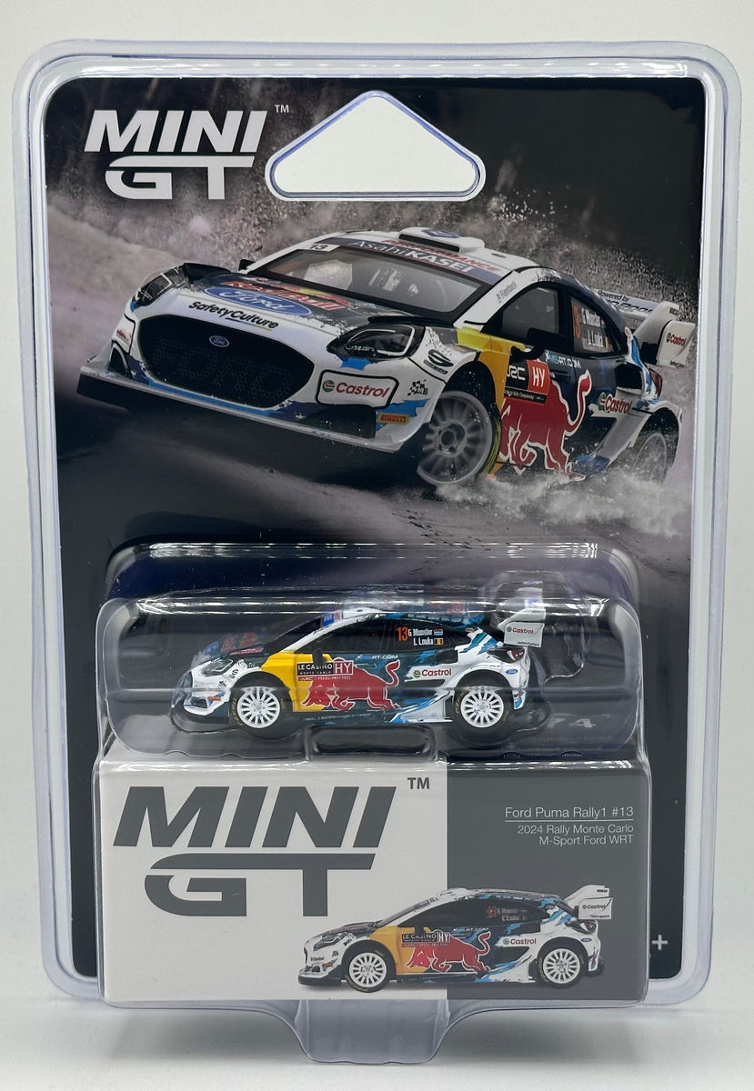 Mini GT 974 Ford Puma Rally1 No.13 2024 Rally Monte Carlo M-Sport Ford ...