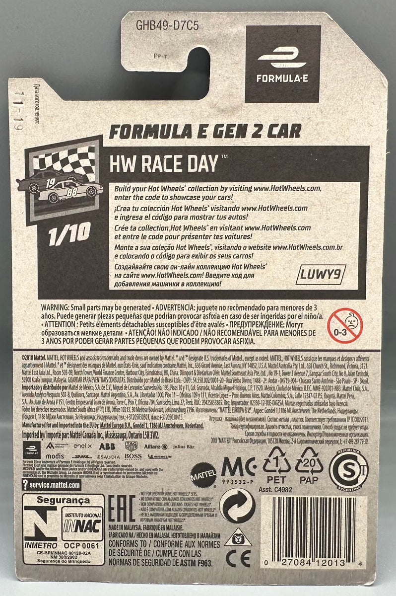 Hot Wheels Formula E Gen 2 Car | HW Models Ltd