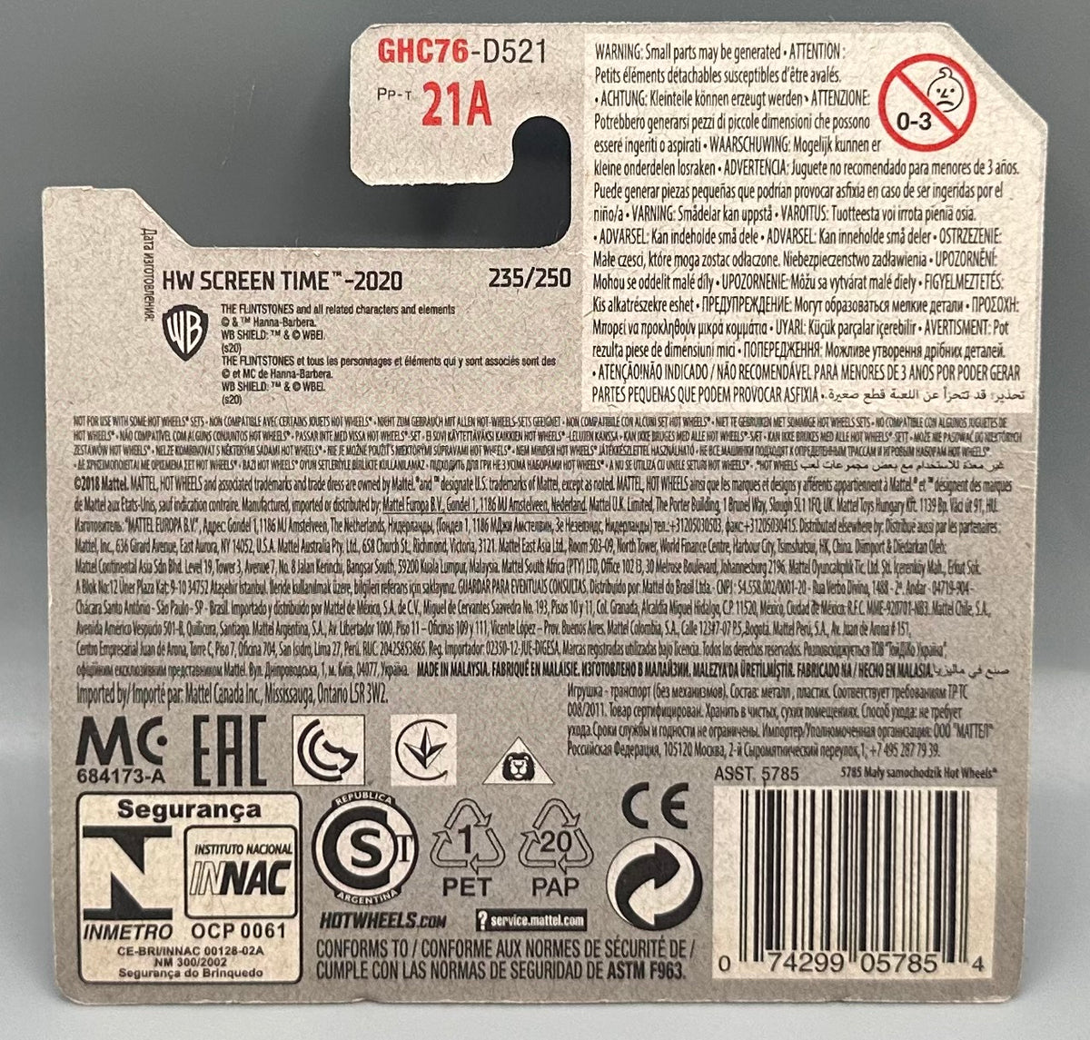 Hot Wheels The Flintstones Flintmobile | HW Models Ltd