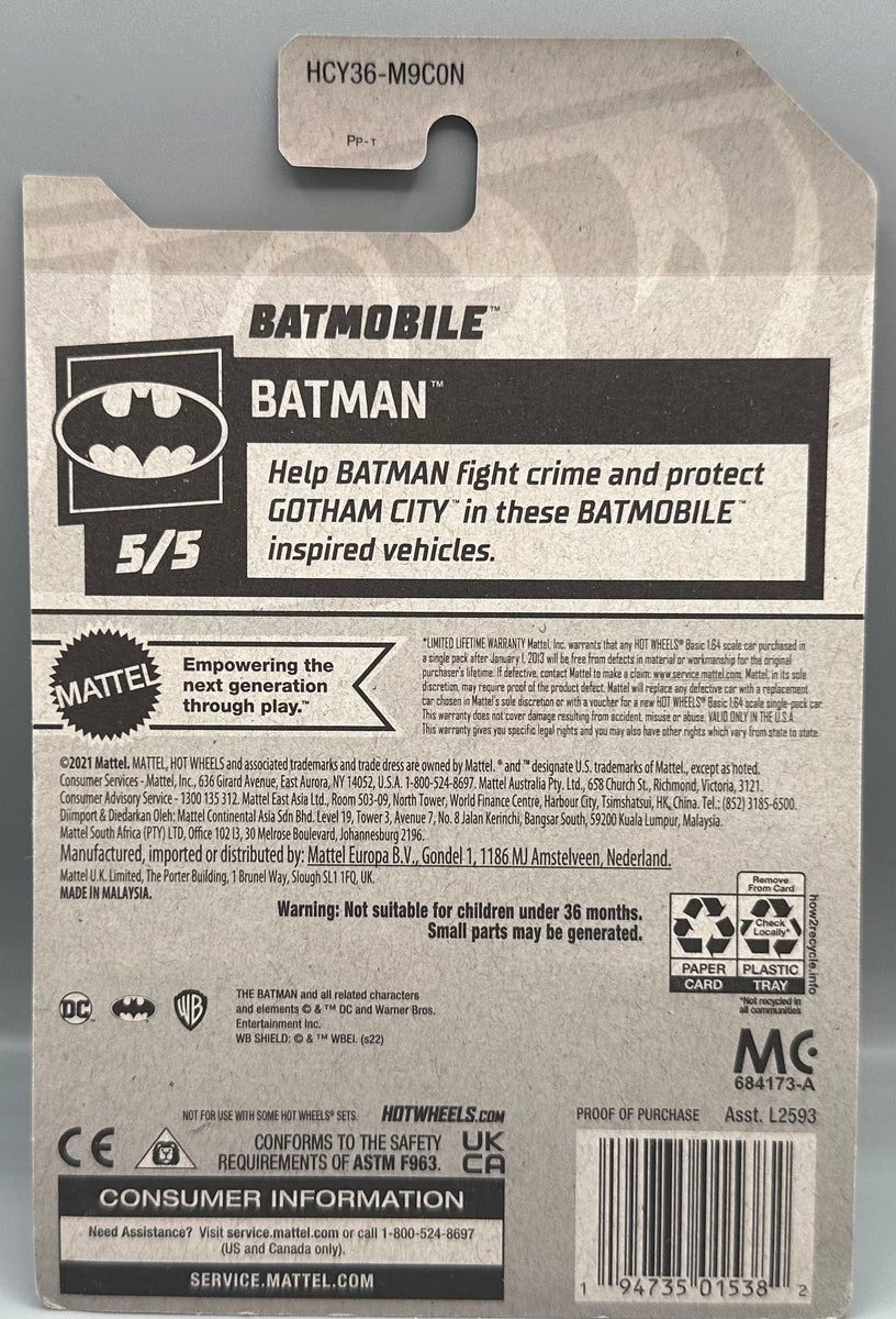 Hot Wheels Zamac Batmobile | HW Models Ltd