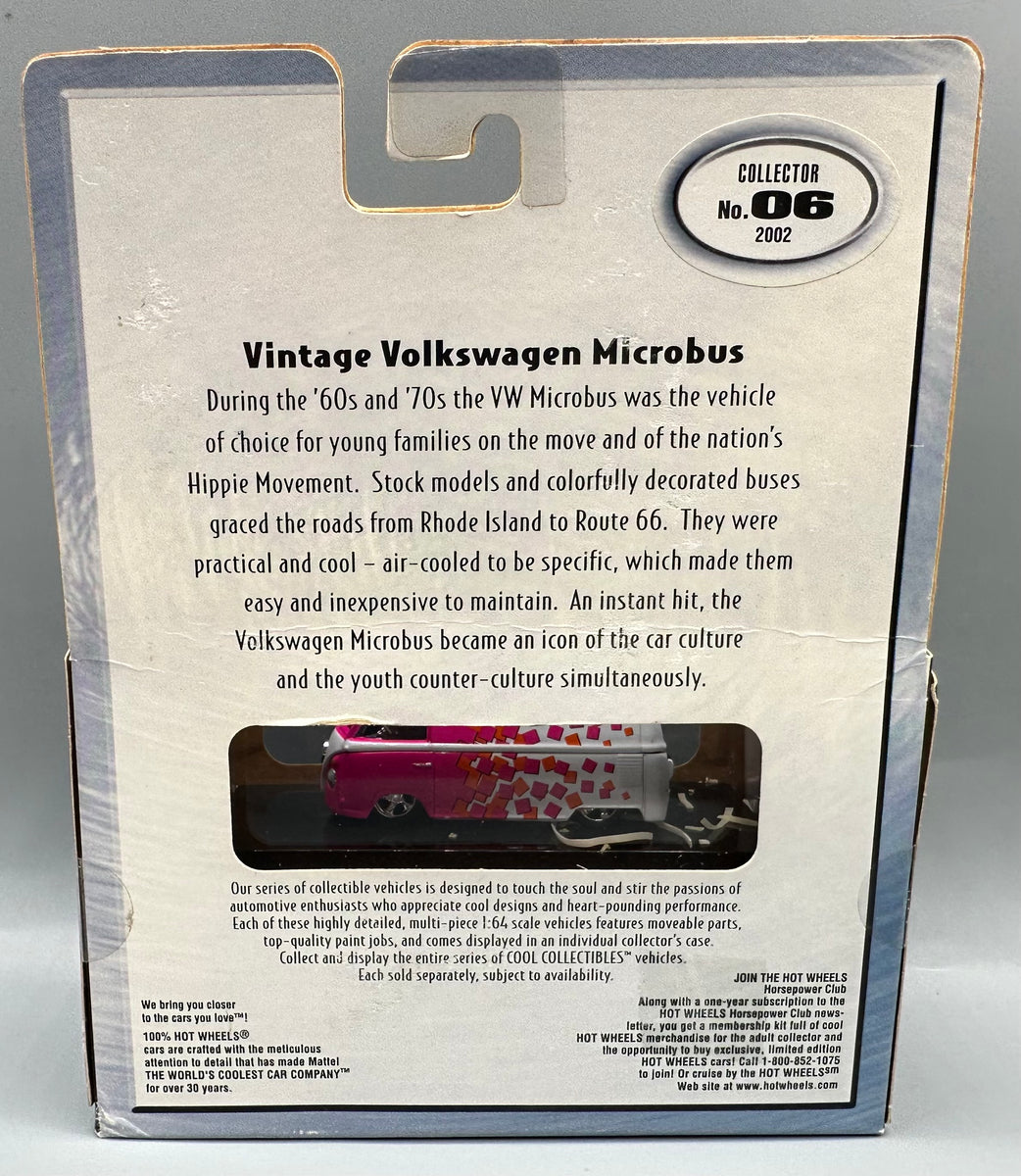 Hot Wheels 100% Vintage VW Volkswagen Microbus | HW Models Ltd