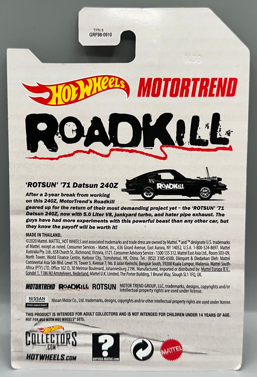 Hot Wheels Motortrend Roadkill Rotsun | HW Models Ltd