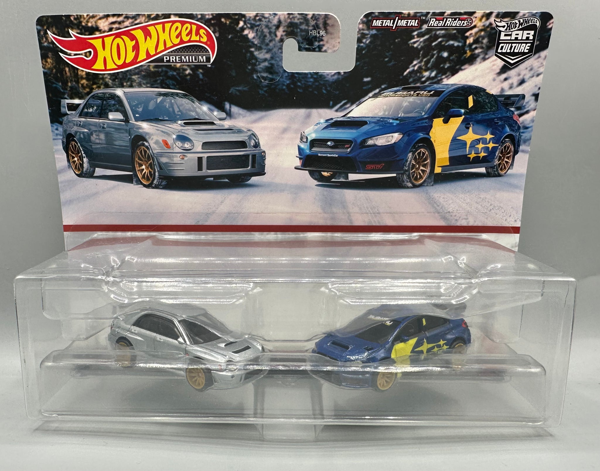 Hot Wheels 2 Pack Subaru Impreza WRX & '16 Subaru WRX STi | HW Models Ltd