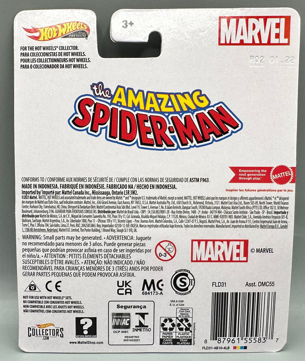 Hot Wheels The Amazing Spider-Man Spider Mobile | HW Models Ltd