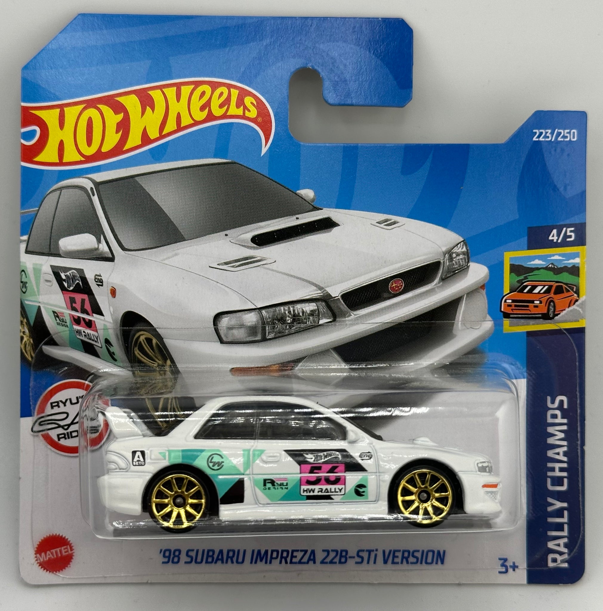 Hot Wheels Treasure Hunt '98 Subaru Impreza 22b STi Version | HW Models Ltd