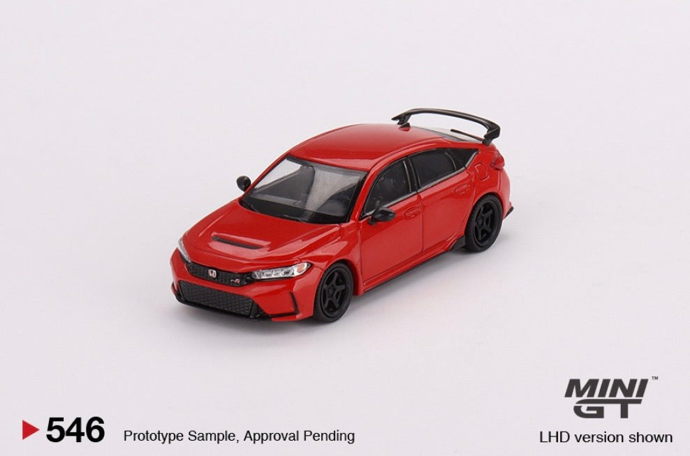 Mini GT 546 Honda Civic Type R Rallye Red With Advan GT Wheel | HW ...