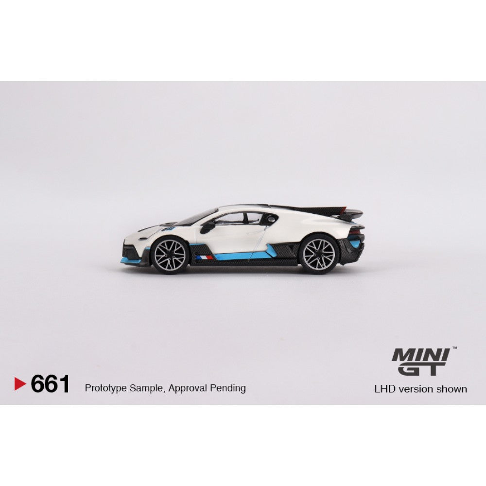 Mini GT 661 Bugatti Divo White | HW Models Ltd